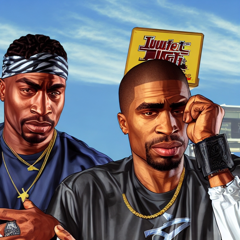 Eazy E Und Tupac Tapete Eazy E And Tupac Wallpaper