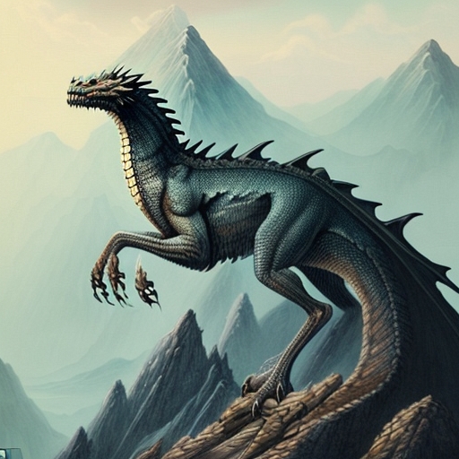 Wingless Dragon Concept