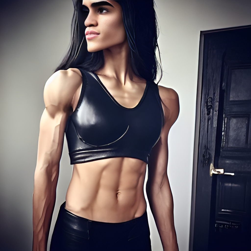 Sofia Boutella Abs