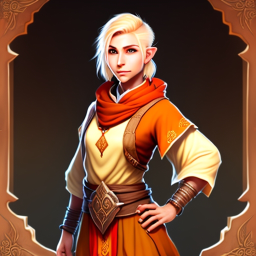 Dandd Female Monk