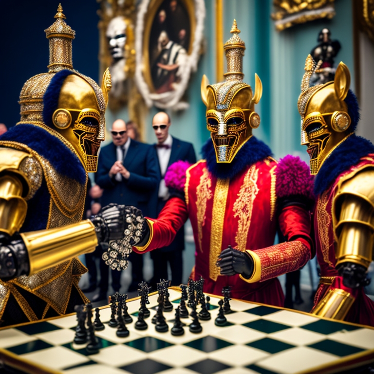 With Putin Obama Chess