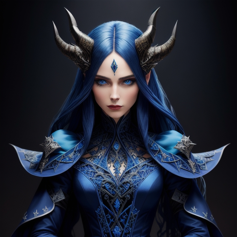 Devil In A Blue Dress Costume