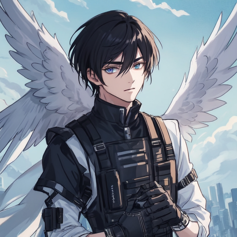 Anime Angel Boy Drawings