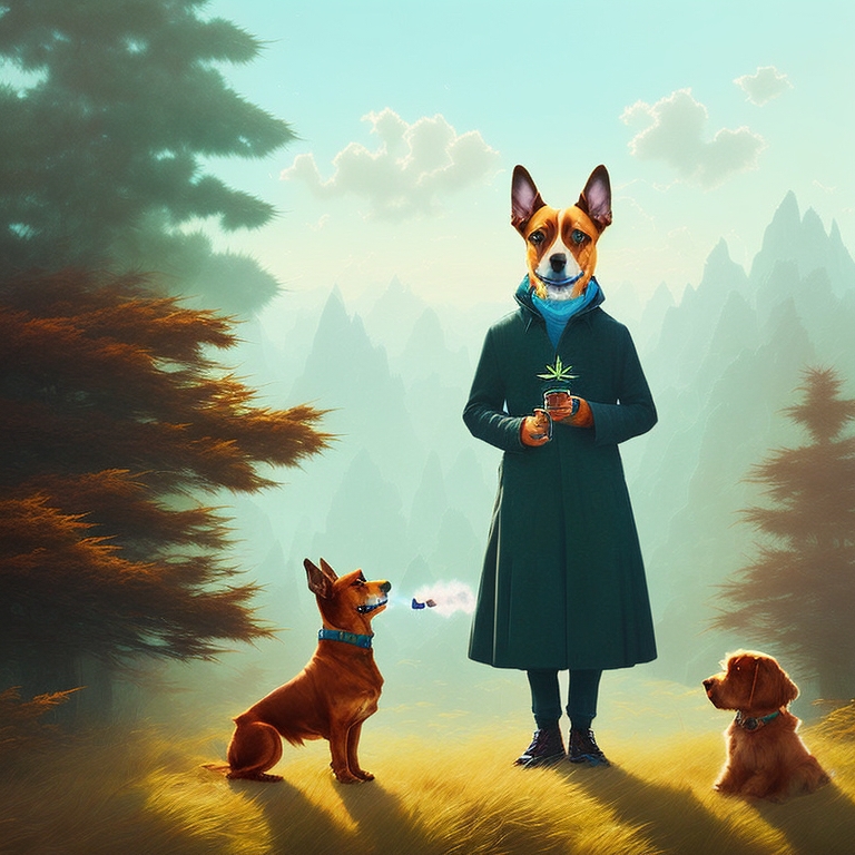 Cute Animals Smoking Weed