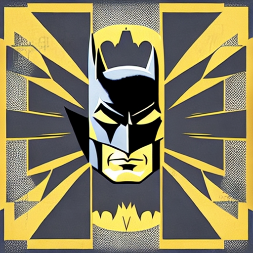 Art Deco Posters Batman