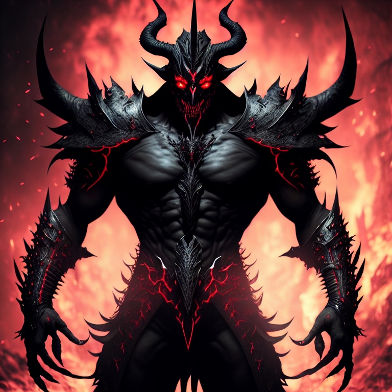 Shadow Demon Red Eyes