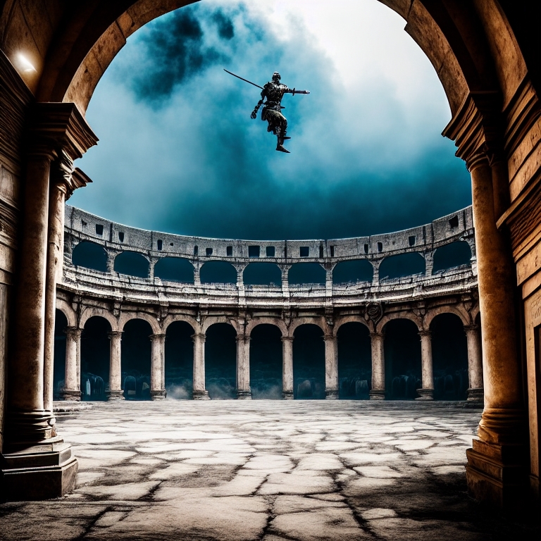 Gladiator Arena Background