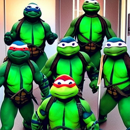 Human Teenage Mutant Ninja Turtles