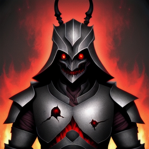 Shadow Demon Red Eyes