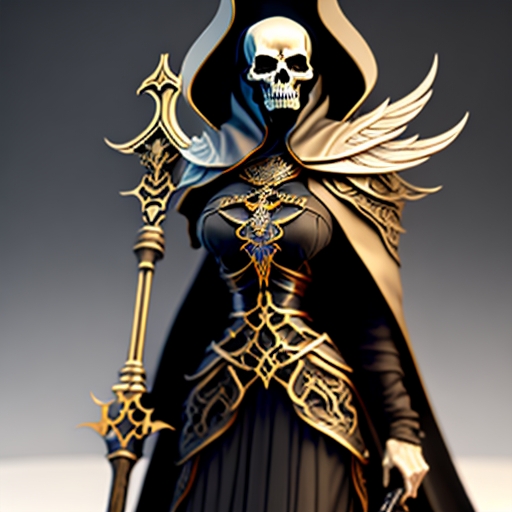 Female Grim Reaper Death