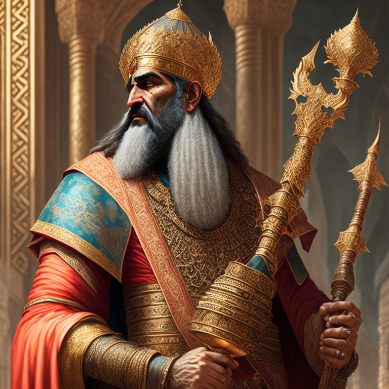 Ancient Persian King