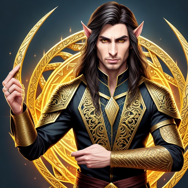 Half Dragon Half Elf