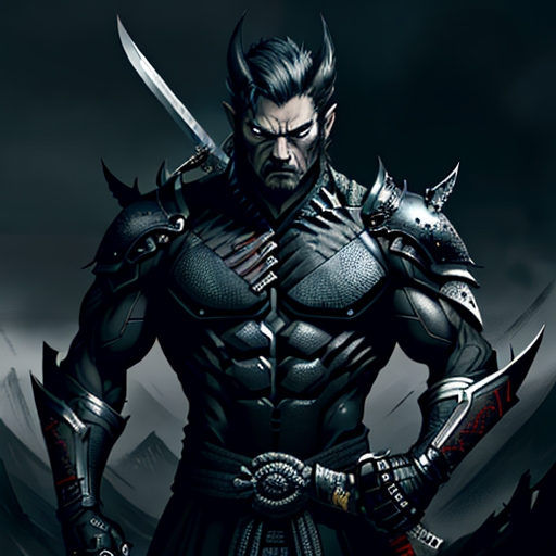 Half Dragon Samurai