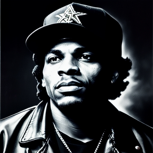 Eazy E Black And White