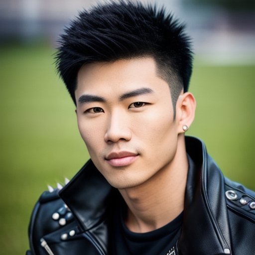 Spiky Hairstyles For Men Asian