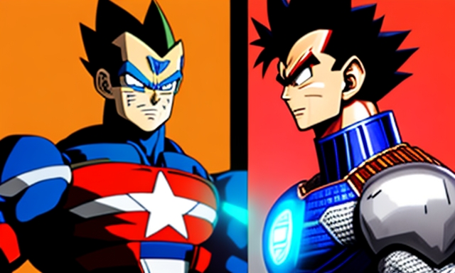 Vegeta Vs Iron Man