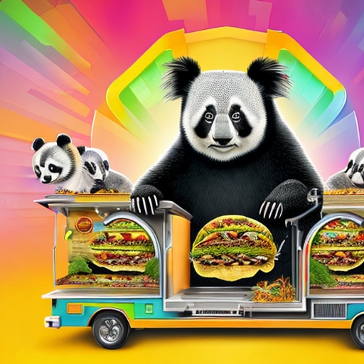 Pandas Eating Tacos