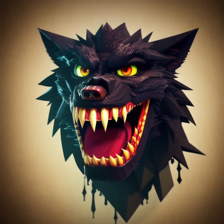 Bloody Wolf Fangs