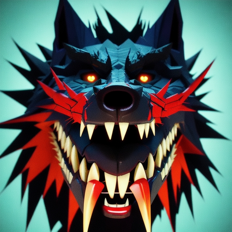 Bloody Wolf Fangs
