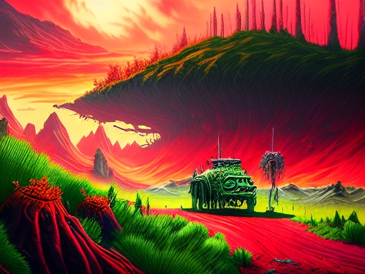 Post Zombie Apocalypse Landscape
