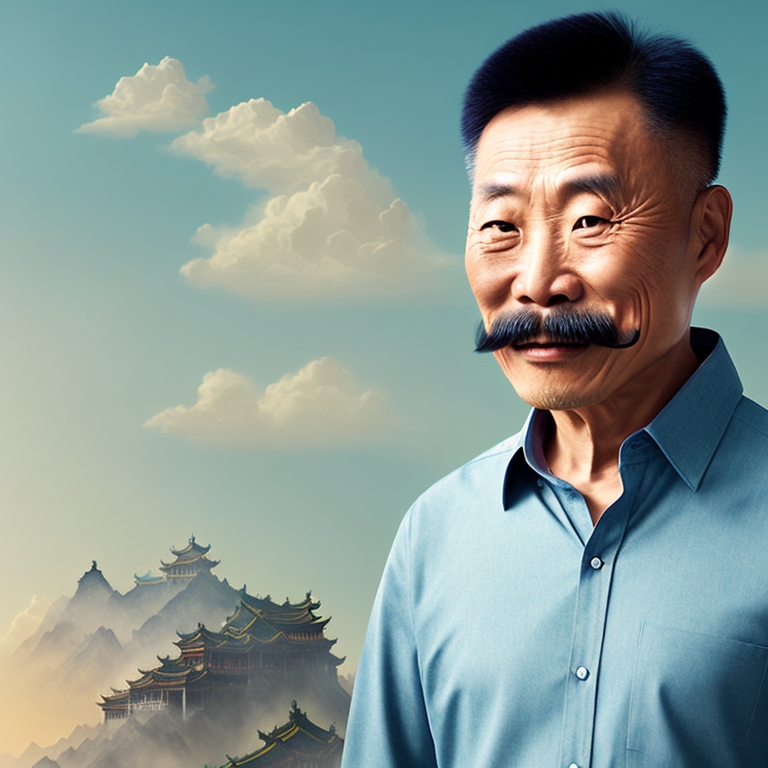 Chinese Mustache