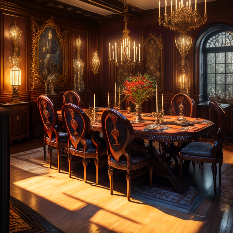 Haunted Dining Room