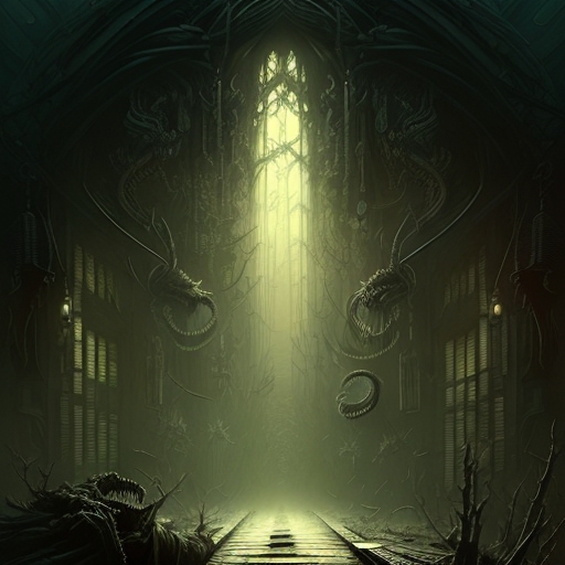 Dark Scary Background