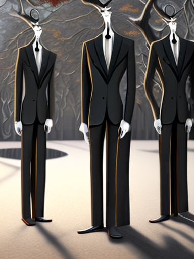 Slender Man And His Family