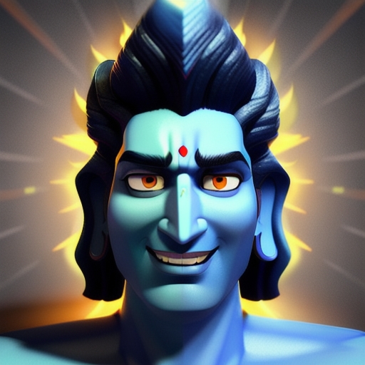 Lord Shiva Angry Face