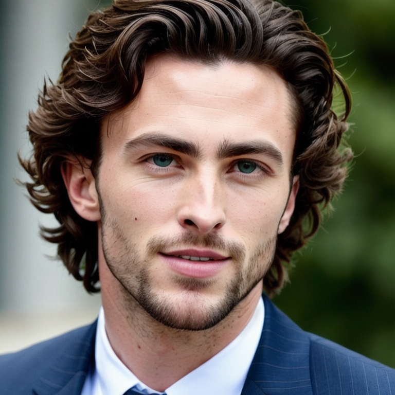 Aaron Taylor Johnson Curly Hair