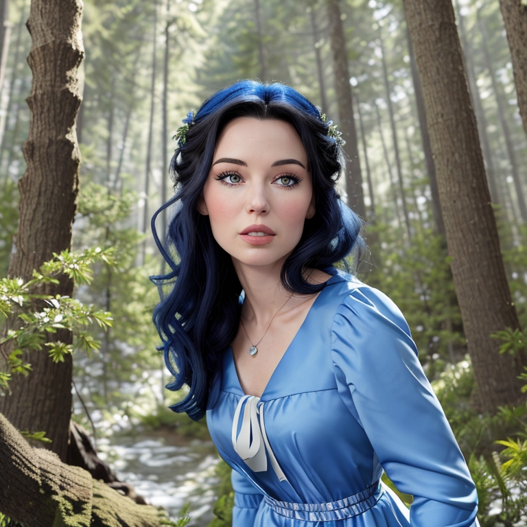 Snow White Face Character