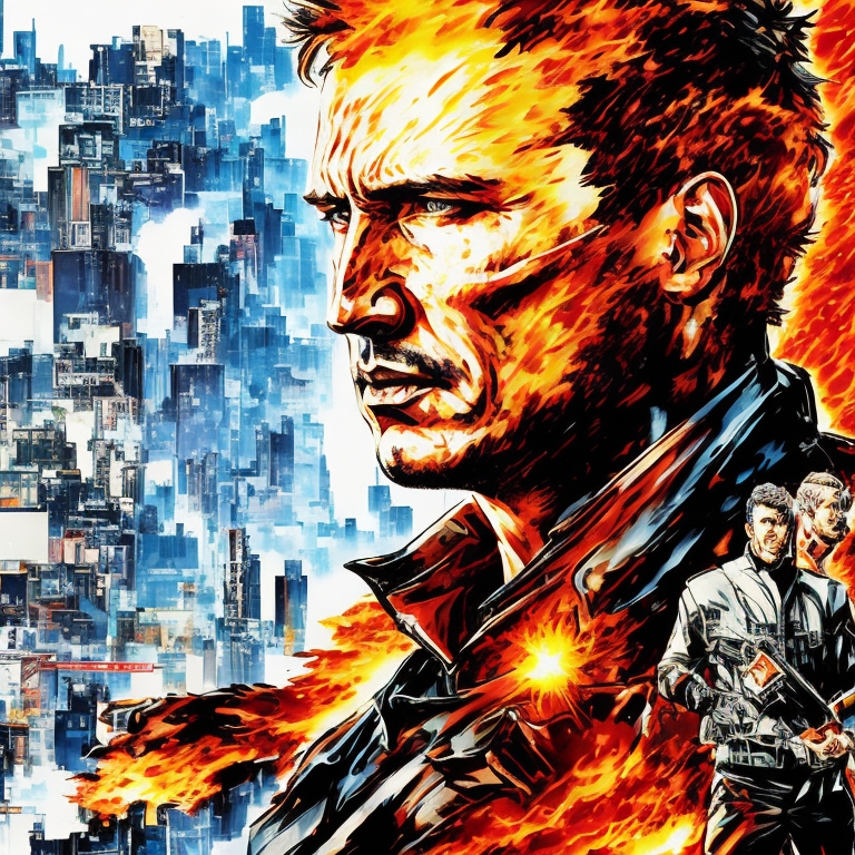 Fahrenheit 451 Montag Drawing