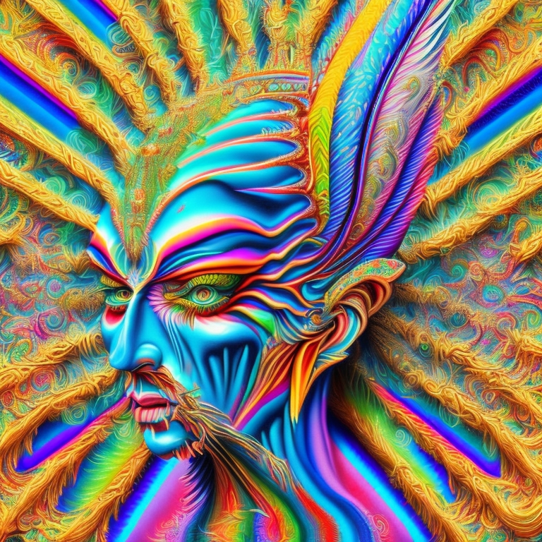 Alex Grey Artwork Third Eye