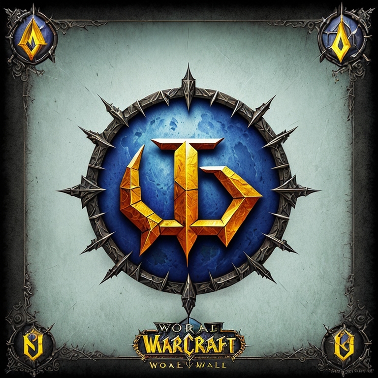 World Of Warcraft Logo Blank