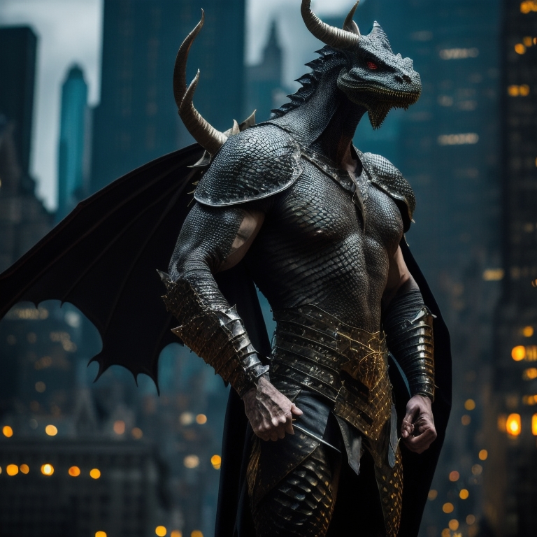 Human Dragon Hybrid Costume