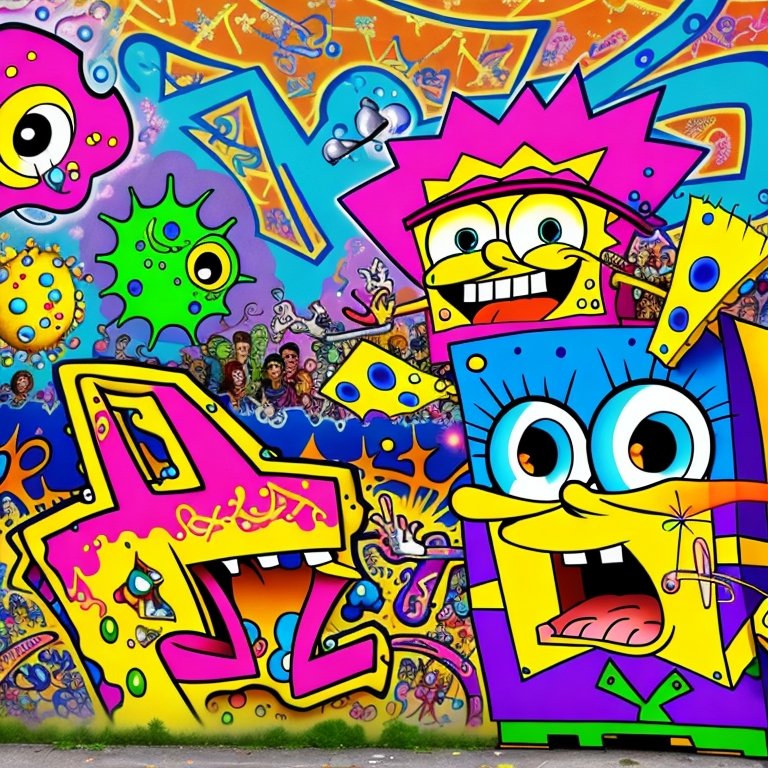 Graffiti Spongebob