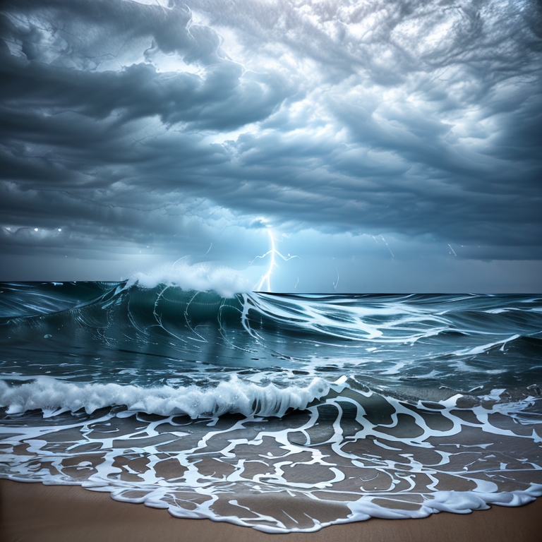 Air Brushed Storm Clouds