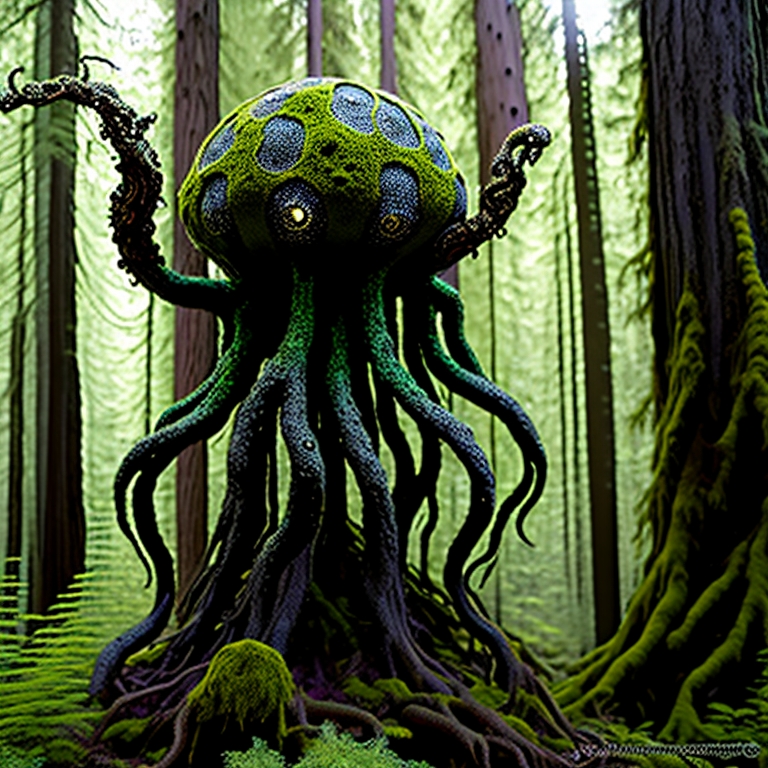 Minecraft Cthulhu Statue