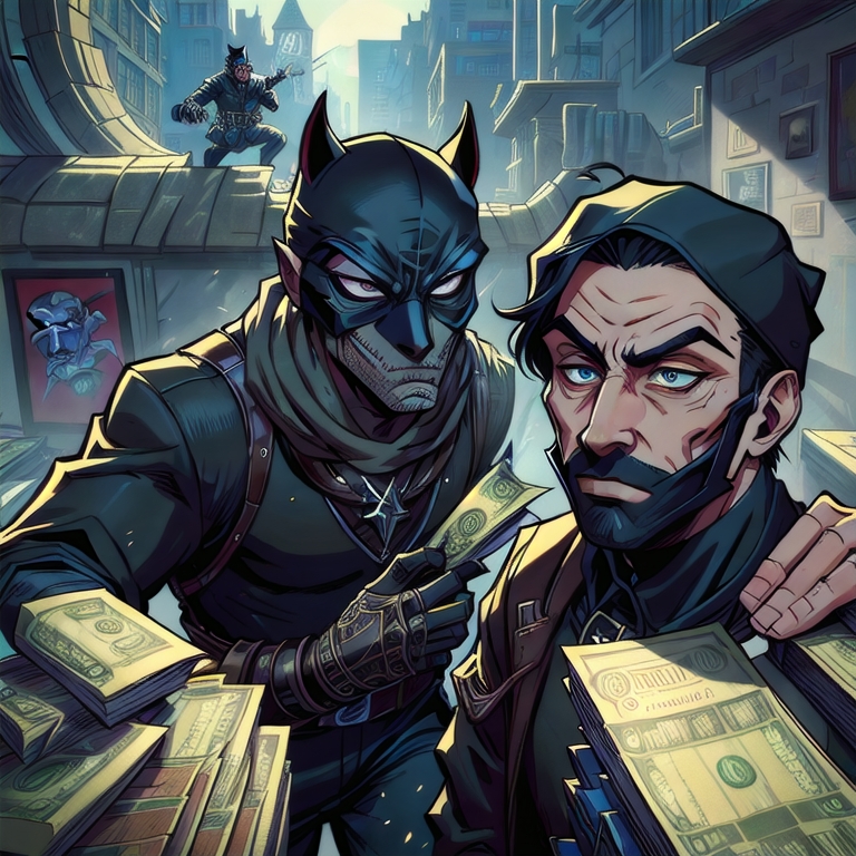 Masked Robber Art