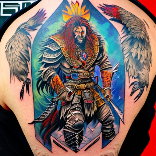 Barbarian Warrior Tattoo