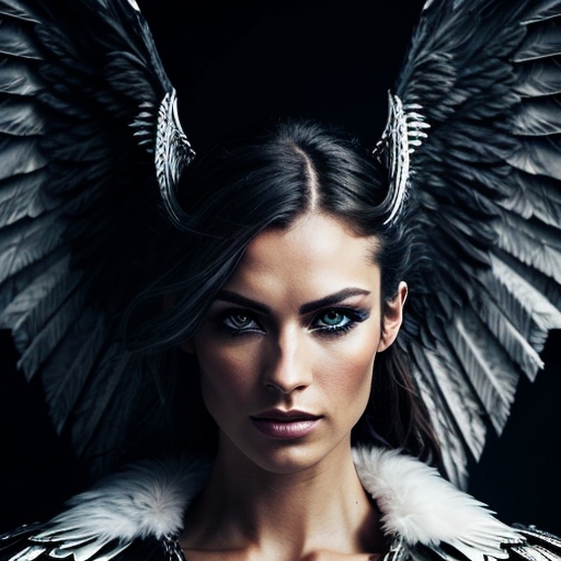 Real Human With Wings