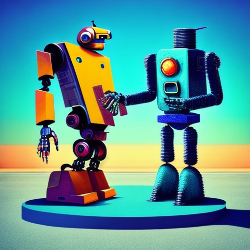 Robot Human Love Story