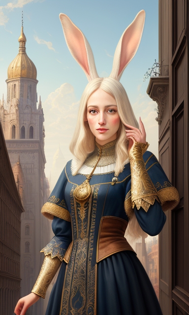 Half Human Half Rabbit