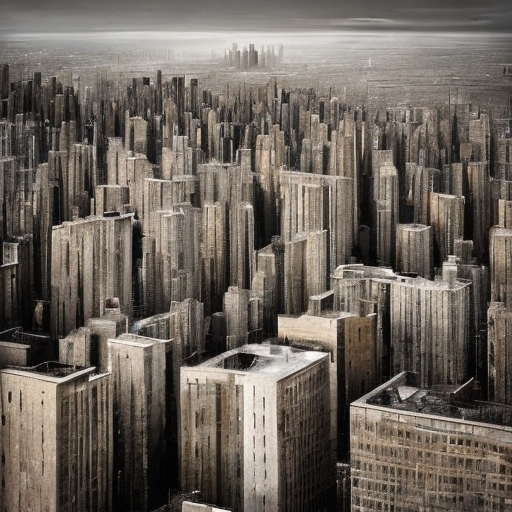 Desolate Urban Landscape