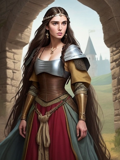 Medieval Princess Fantasy Art