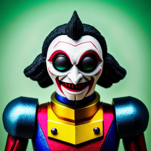 Creepy Jester Marionette