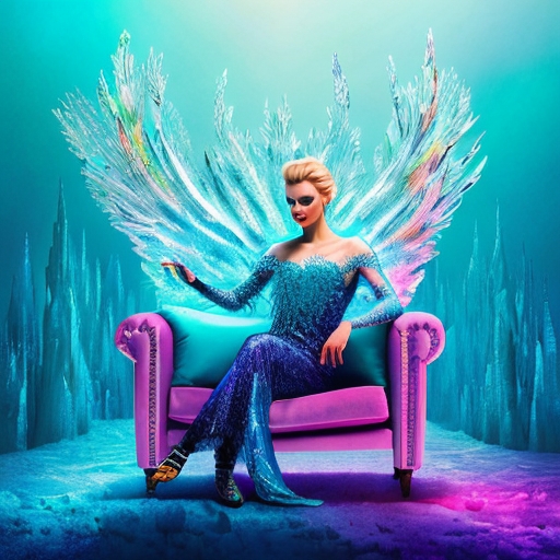 Flashdance Chair Cartoon