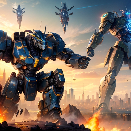 Giant Mecha Art