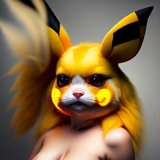 Cute Pikachu Human