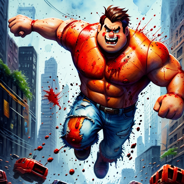 Wreck It Ralph Vs Hulk